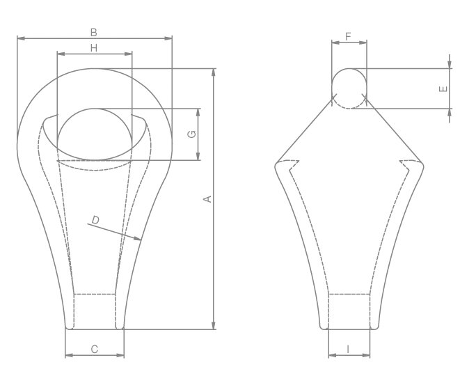 Rope Pear Socket Nemag, quick release link | Certex UK