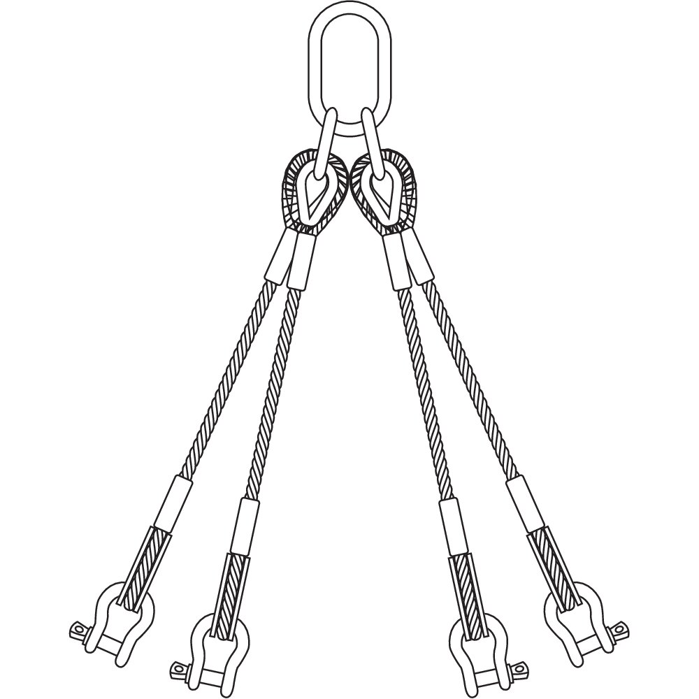 Wire Rope Sling Cad Block at Alexander Kitchen blog